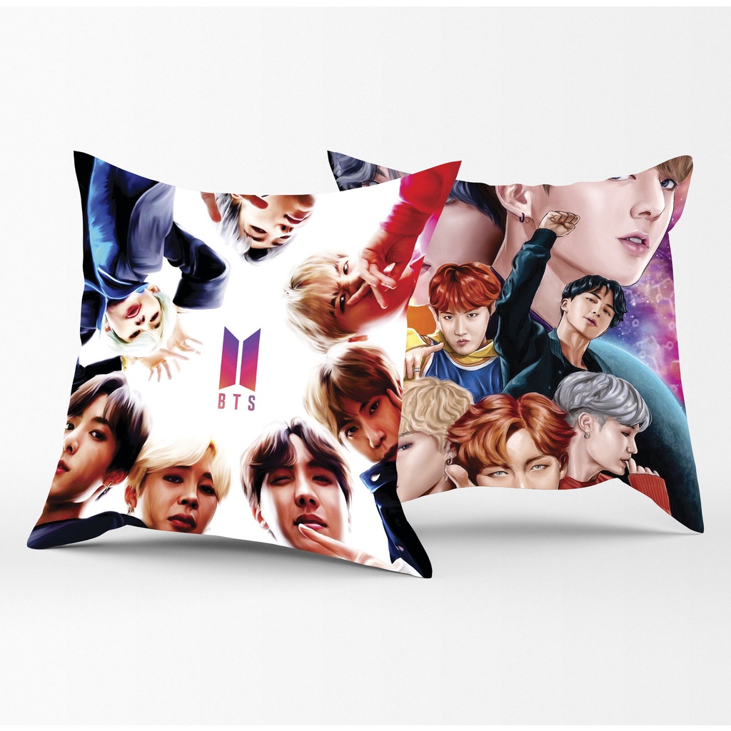 Almofada Bts Jin Suga Jungkook Jimin J-Hope RM Line Friends | Shopee Brasil