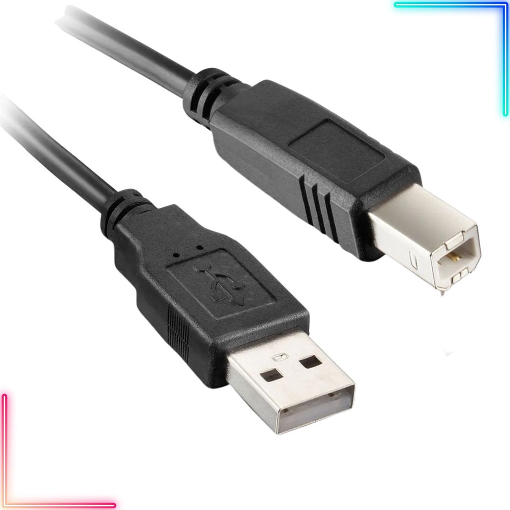 CABO USB A MACHO PARA USB B MACHO 2.0 10M CABO DE IMPRESSORA, MICROFONE ...