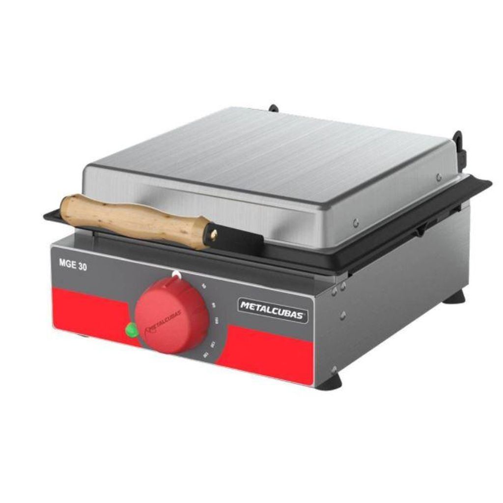 Chapa Grill Elétrica Com Prensa 30cm Mge30 220v - Metalcubas | Shopee ...