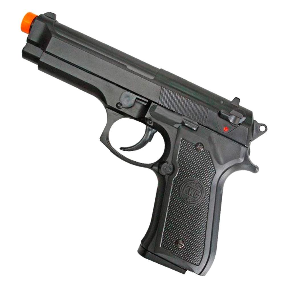 Pistola de Airsoft Beretta M92 KWC Spring 6.0 mm 230FPS | Shopee Brasil