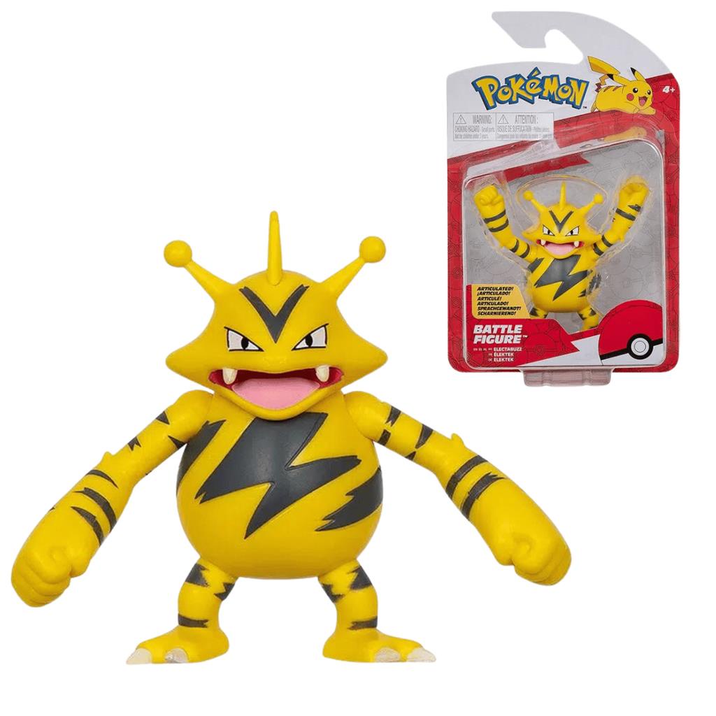 Figura Electabuzz Pokemon Articulado Battle Figure 8cm Sunny | Shopee ...