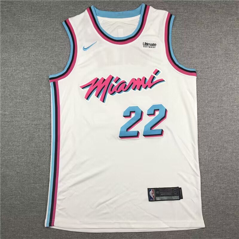 (Costurada) 2023 Fianls Camisa Masculina Miami Heat Jimmy Butler jersey ...