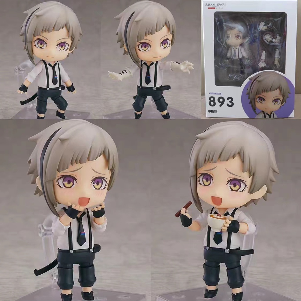 Nendoroid Bungo Stray Dogs 893 # Nakajima Atsushi 657 dazai Osamu 676 ...
