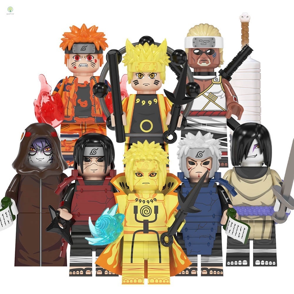 Brinquedo Uzumaki Lego Naruto Senju Tobirama pingente lego | Shopee Brasil