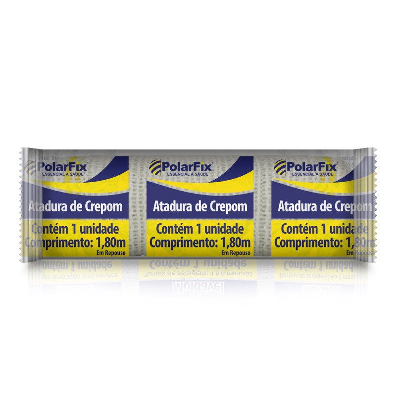 ATADURA DE CREPE 15 CM X 1,8 M- PCT C/12 UNIDADES - POLAR FIX (F06181) | Shopee Brasil