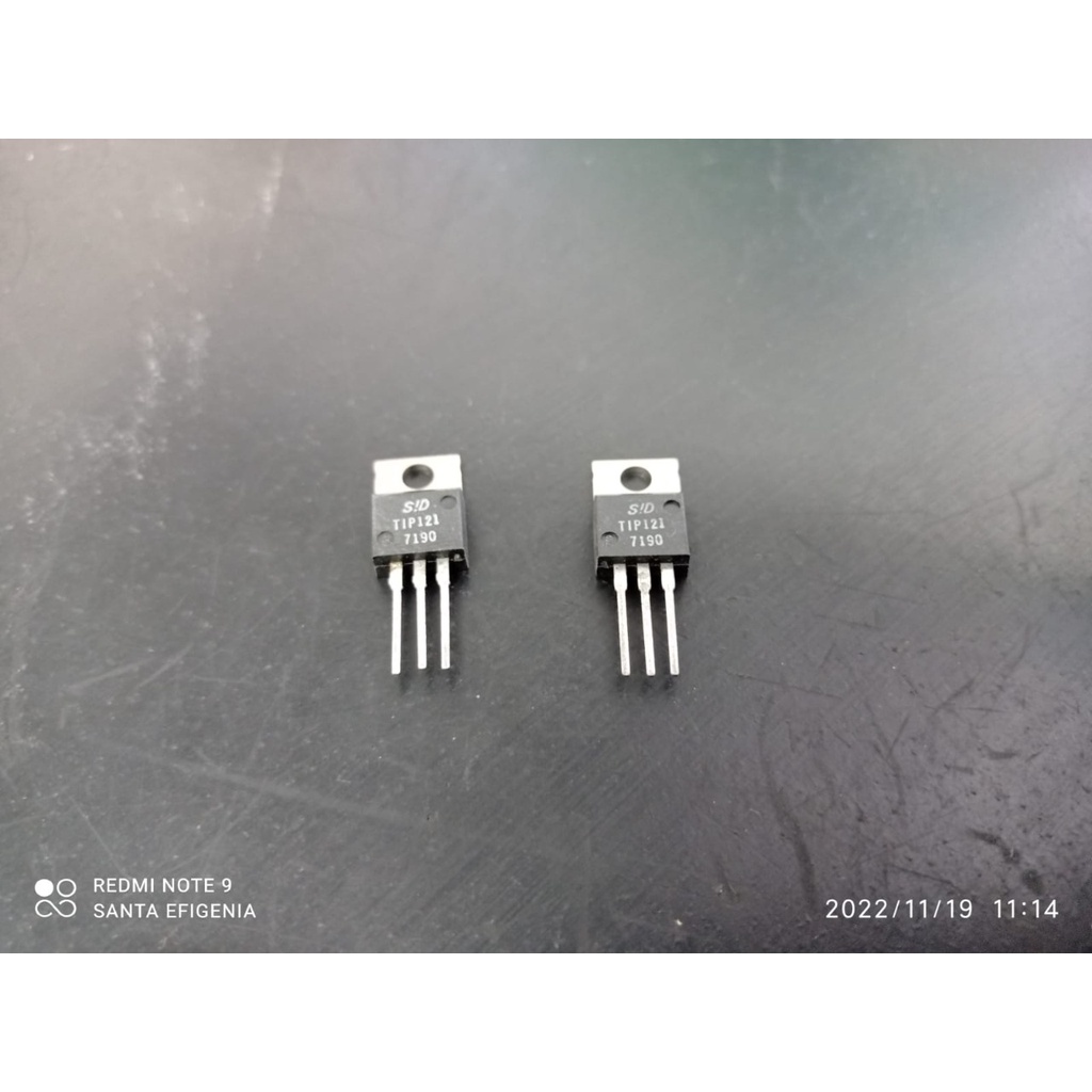 5x Transistor Tip121 Npn 5amp 80v Sid | Shopee Brasil