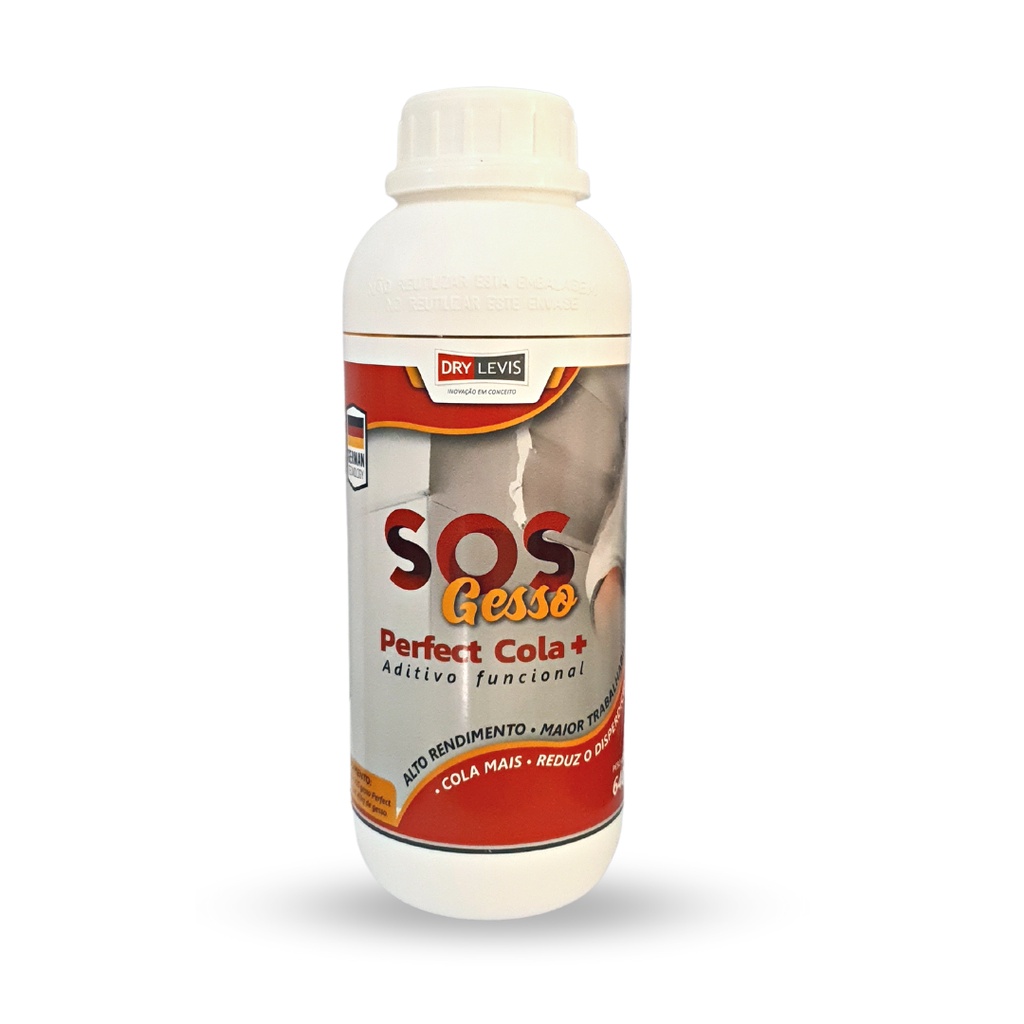 Sos Gesso Cola Perfect Drywall Gesso Molduras Sancas 640g | Shopee Brasil
