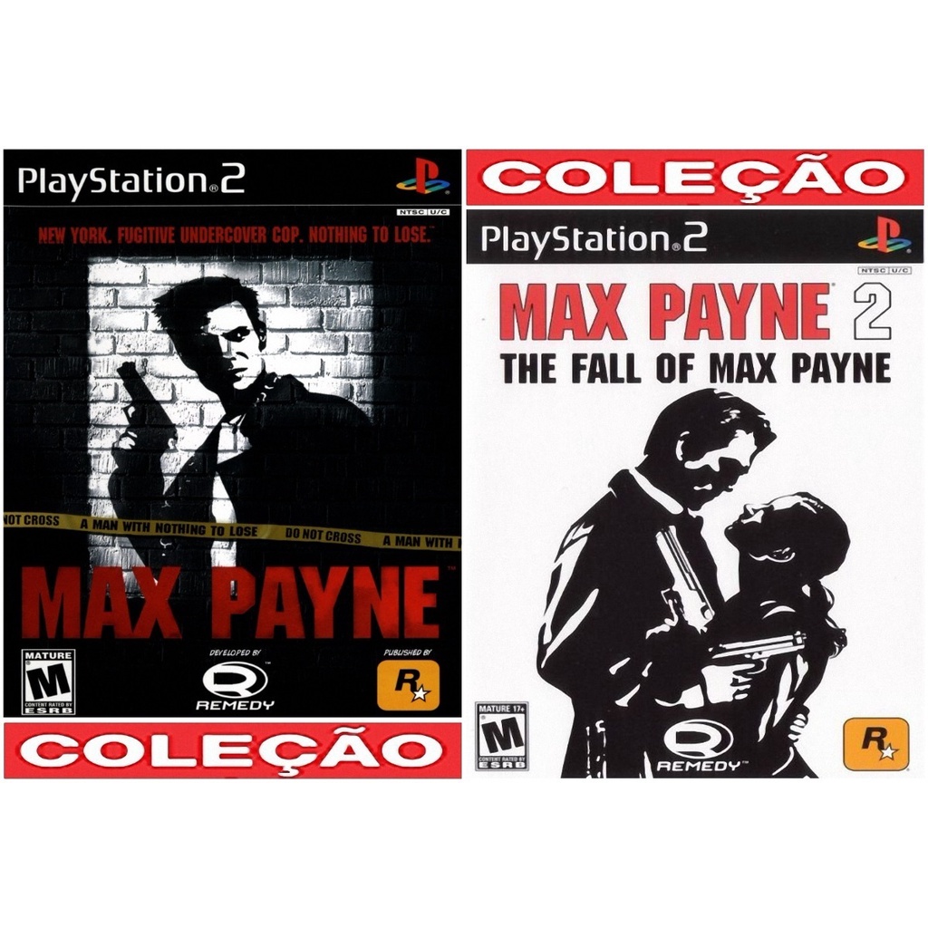 Jogo Ps 2 Max Payne 1 E 2 Collection Ps2 Desbloqueado | Shopee Brasil