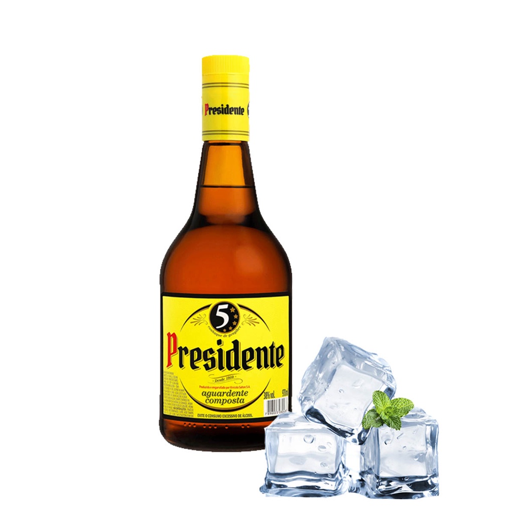 Bebida Alcoólica Conhaque Presidente Drink 970 Ml | Shopee Brasil