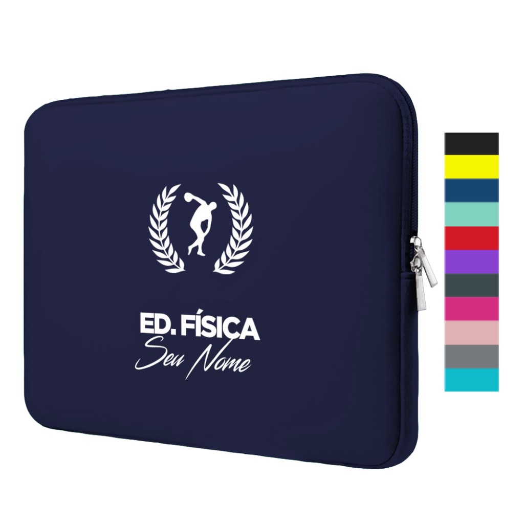 Capa Case Pasta Maleta Para Notebook Macbook Personalizada 11 10 12 13 ...