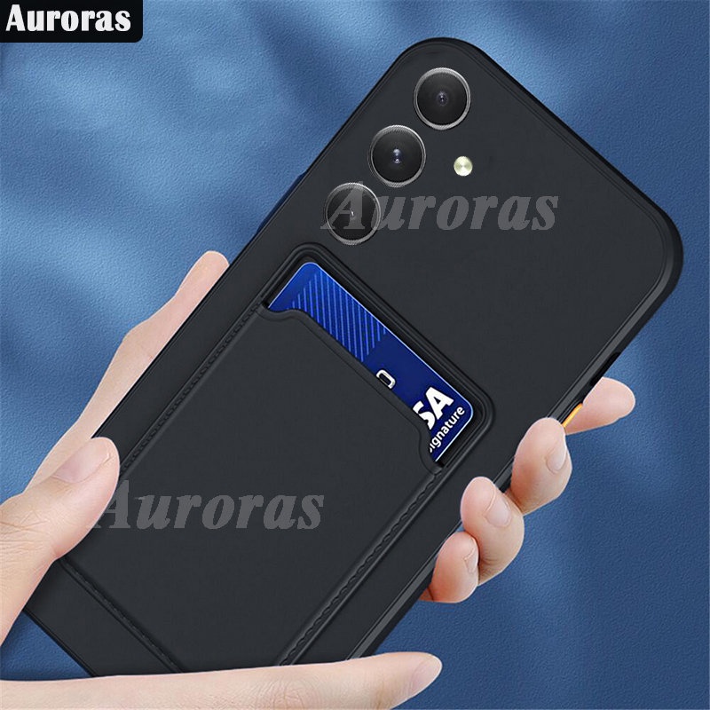 Para Samsung Galaxy M54 M14 A34 A54 Cartão De Telefone Celular Slot Card Sílica Gel Porta ...