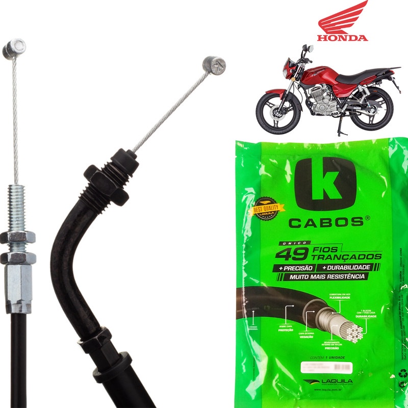 Cabo Acelerador Cg 150 Sport Original K-Cabos | Shopee Brasil
