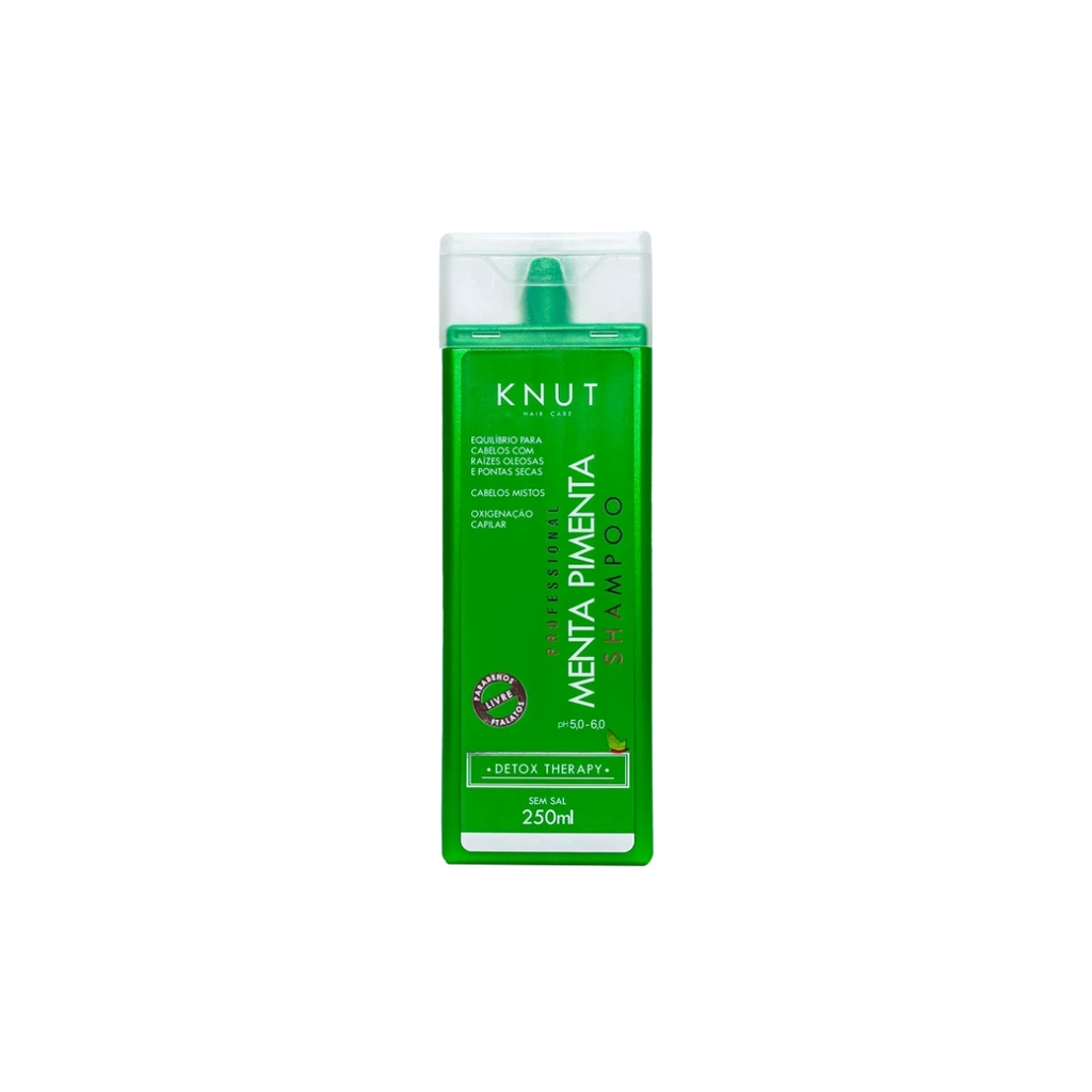 Knut Shampoo Menta Pimenta 250ml | Shopee Brasil