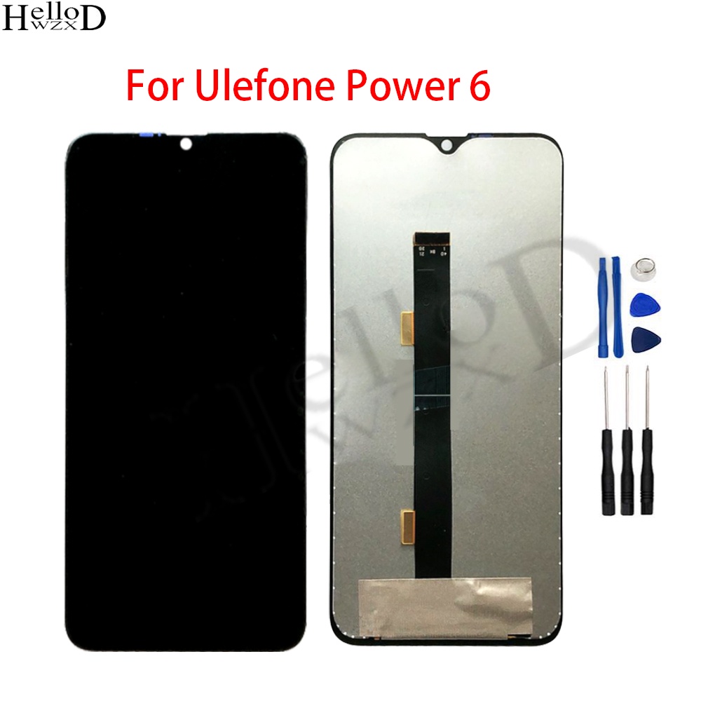 Tela LCD De 6,3 " Para Ulefone Power 6 Display Touch Screen ...