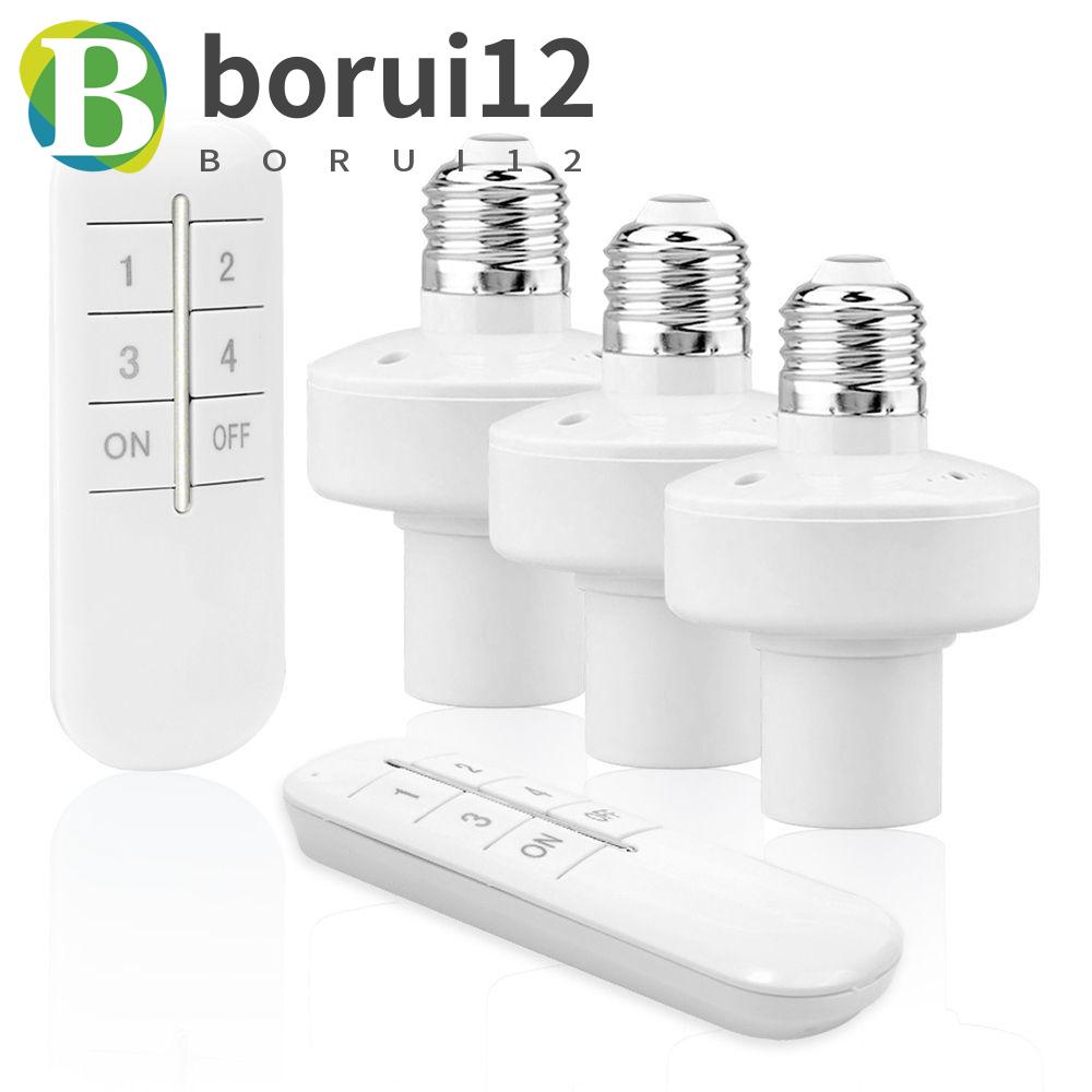 Bases De Lâmpadas BORUIB Conjunto De Luzes LED WiFi Para De Interruptor ...