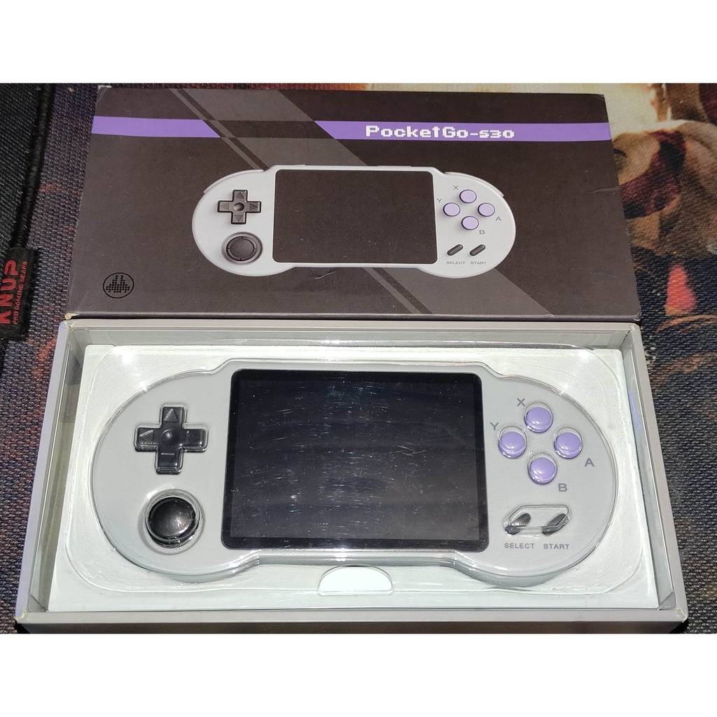 Game Console Portátil PocketGo-s30, aparelho game, av, snes, gba, mega ...