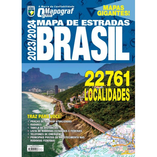 Guia Rodovias Brasil 2023 / 2024 Mapas Estradas De Todos Estados ...
