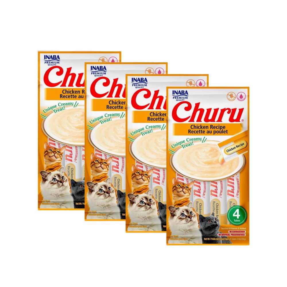 Kit com 4 - Petisco Churu Frango 56g | Shopee Brasil