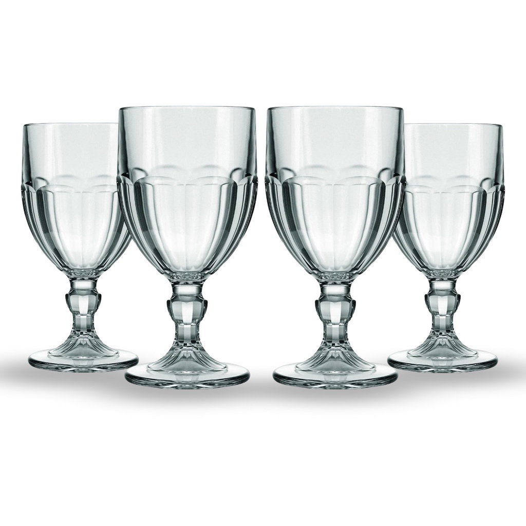 Taça Cristal Transparente Boston Lotus Cherry 1953 340ml 4 Unidades ...