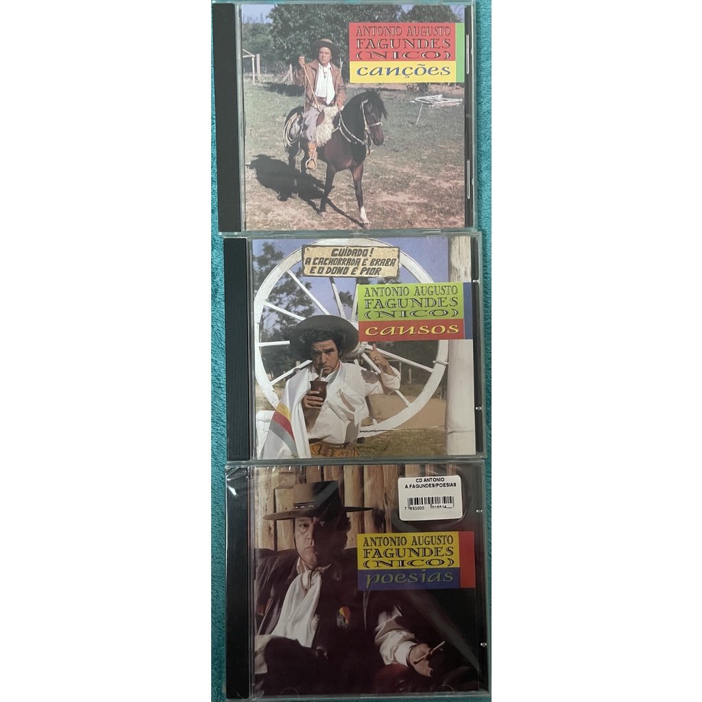 CD - Nico Fagundes - 03 CDs | Shopee Brasil