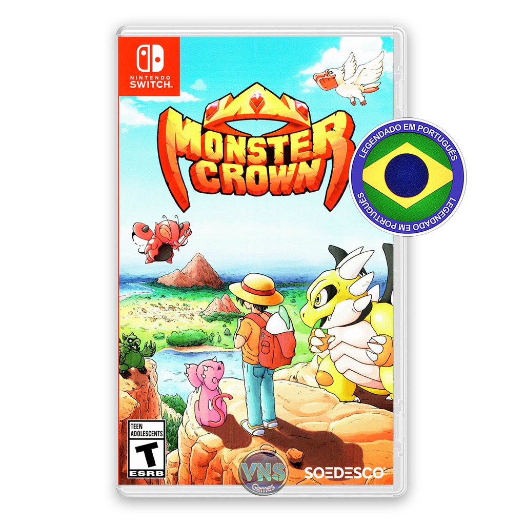 Monster Crown - Switch - Mídia Física Novo Lacrado | Shopee Brasil