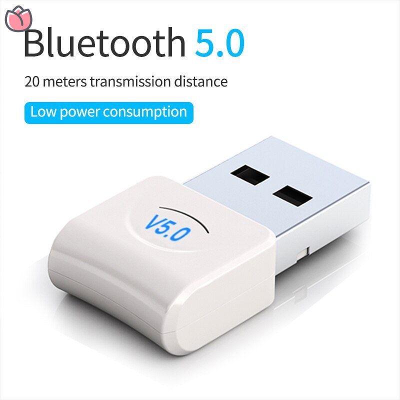 Adaptador USB Bluetooth Dongle V5.0 Para PC Computador Portátil Música Sem Fio Alto-Falante ...