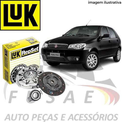 Kit Embreagem LUK Original 619301500 c/ Rolamento - Fiat Palio/Siena ...