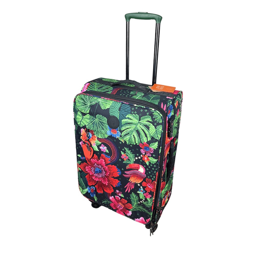 Mala Farm Me Leva P Florescer Black | Shopee Brasil