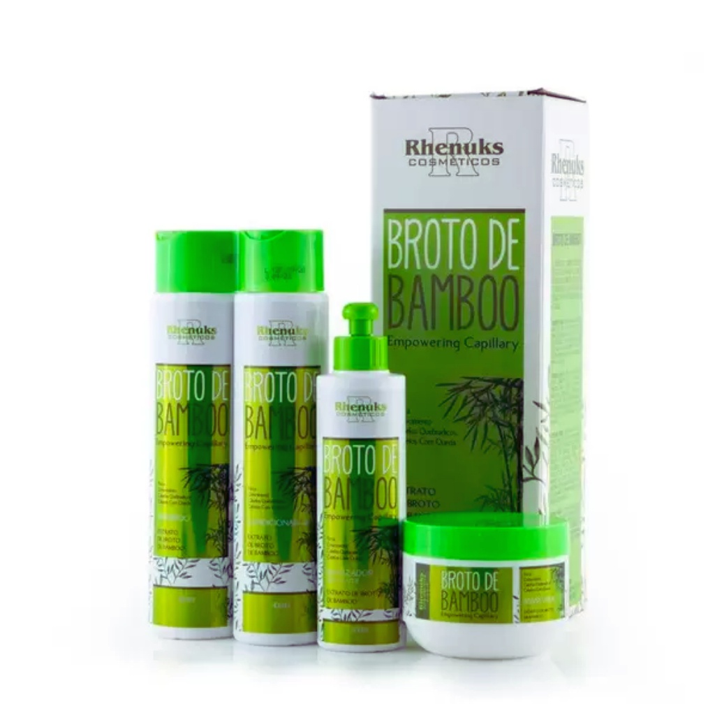 Kit para cabelo BROTO DE BAMBOO - força crescimento -Kit Capilar ...