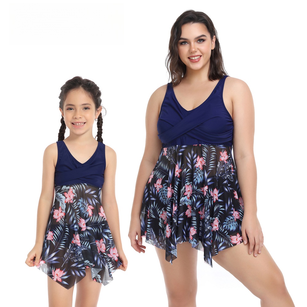 Novo maiô plus size para aumentar o maiô para pais e filhos, mãe e ...