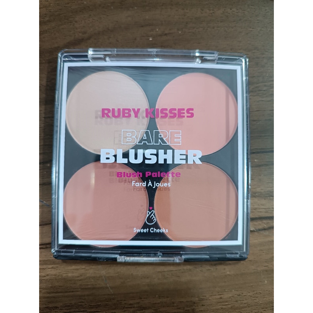 Paleta de Blush Ruby Kisses Baring bare | Shopee Brasil