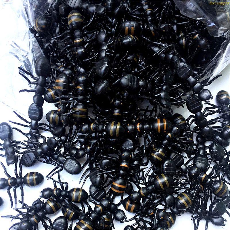 30Pcs Fake Ants Simulated Prank Toy Ants Cockroach Fly Toy Figure ...
