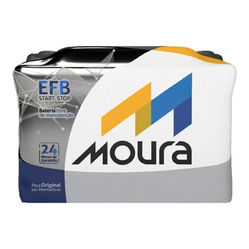 Bateria Moura 50ah Efb Mf50ed | Shopee Brasil