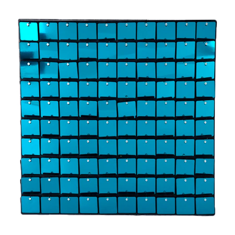Painel Metalizado Shimmer Wall - Azul - 30cm x 30cm - 1 unidade ...