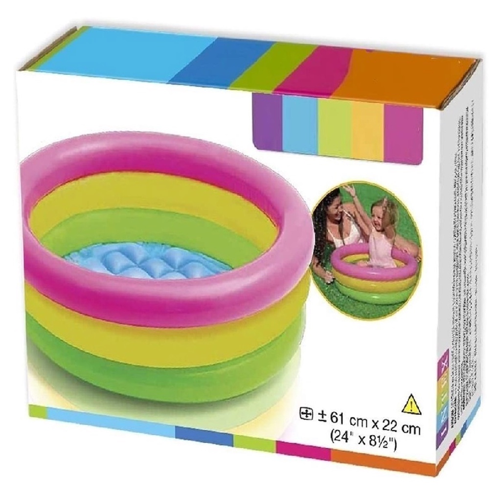 Piscina Inflável Baby Por do Sol 28L - Intex 57107 | Shopee Brasil