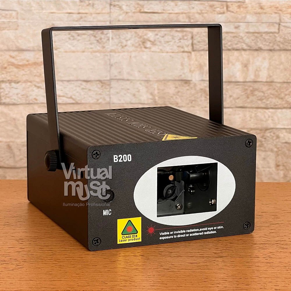 Laser Festa Azul B200 200mw Sensor De Som e Automatico | Shopee Brasil
