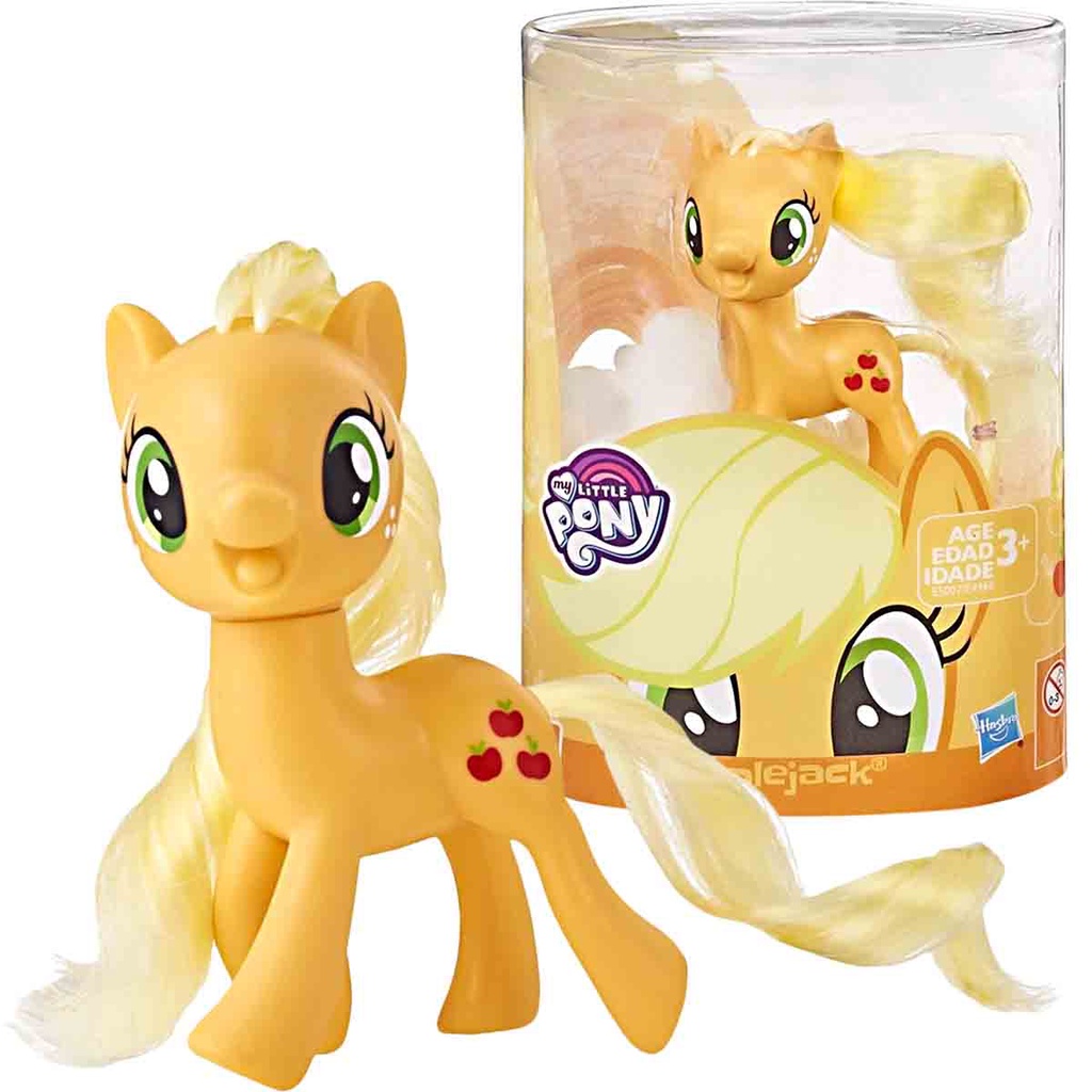 My Little Pony Boneco Applejack - Hasbro 7,5cm E4966 | Shopee Brasil