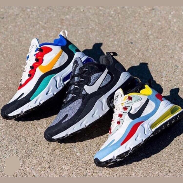 Tênis 270 REACT Nk Air Max - Colorido - Promoção Masculino | Shopee Brasil
