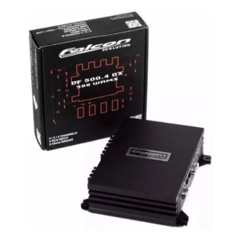 Amplificador Modulo Barra Df500.4 Dx Falcon 500wrms 4 Canais | Shopee Brasil