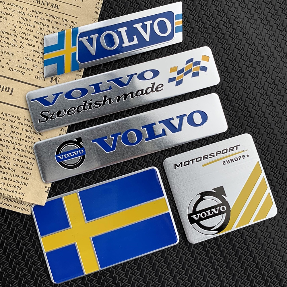 Autocolantes Com Emblema De Alumínio Volvo S90 XC90 S60L XC40 XC90 ...