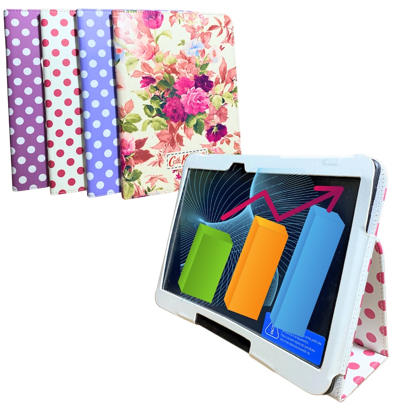 Case Capa para tablet M10 10 polegadas Multilaser suporte Fecho Nb267 Nb331 | Shopee Brasil