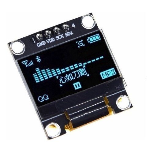Tela Para Arduino Modulo Display Lcd Oled 0.96 I2c Ssd1306 | Shopee Brasil