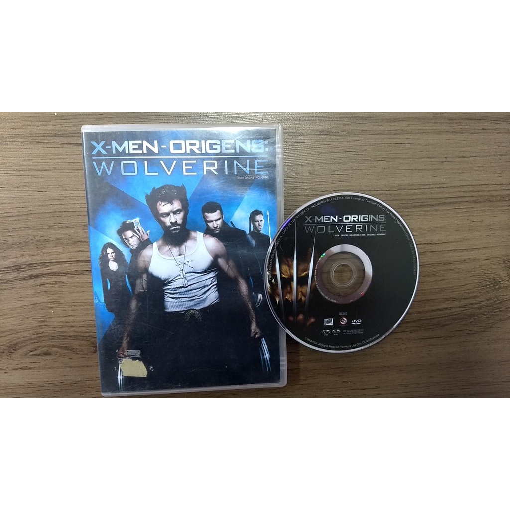 DVD X-MEN ORIGENS - WOLVERINE - ORIGINAL | Shopee Brasil