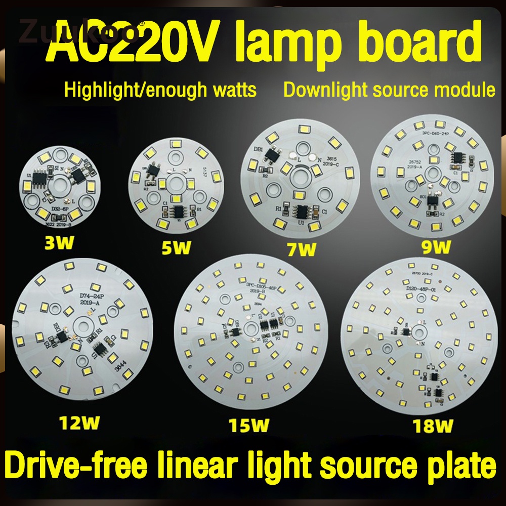 10PCS AC 220V Módulo De Luz LED Chip Para Lâmpada 3W 5W 7W 9W 12W 15W ... 10PCS AC 220V Módulo De Luz LED Chip Para Lâmpada 3W 5W 7W 9W 12W 15W ...
