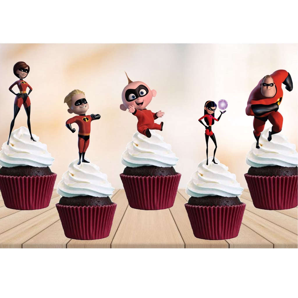 OS INCRIVEIS 30 Topper Tags APLIQUE CUPCAKE Docinhos Doces Festa ...
