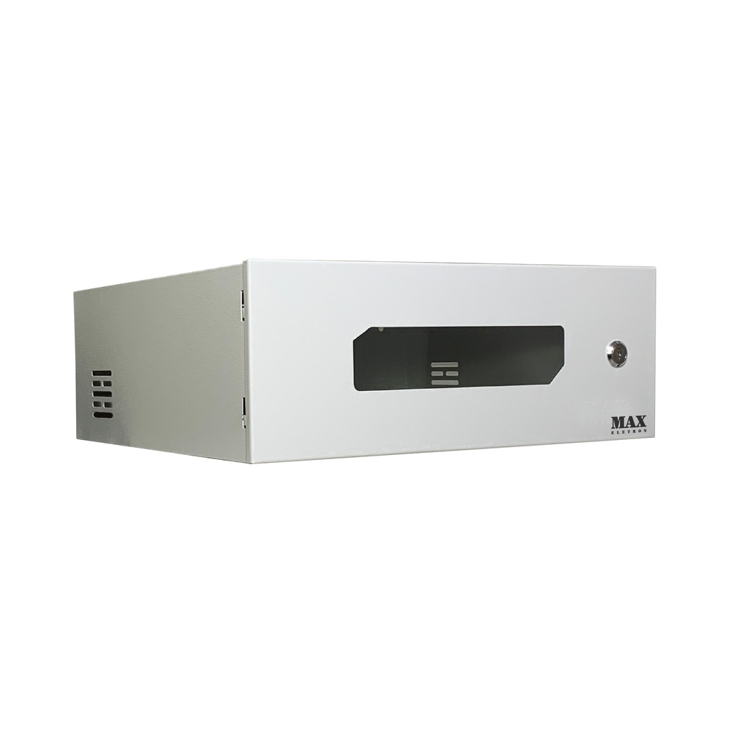 Mini Rack 15" Branco Organizador Cabo Dvr Cftv - Max Eletron | Shopee ...