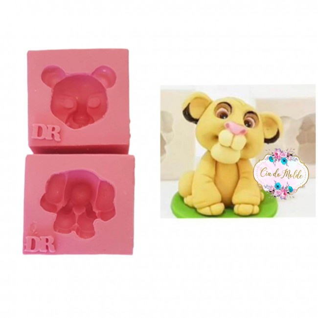 Molde de Silicone Rei Leão - Simba | Shopee Brasil