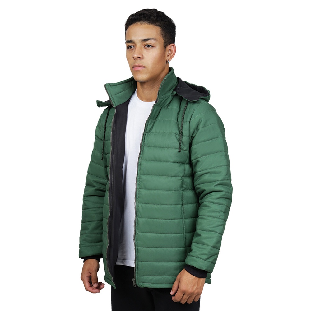 Jaqueta Masculina bobojaco-Verde | Shopee Brasil