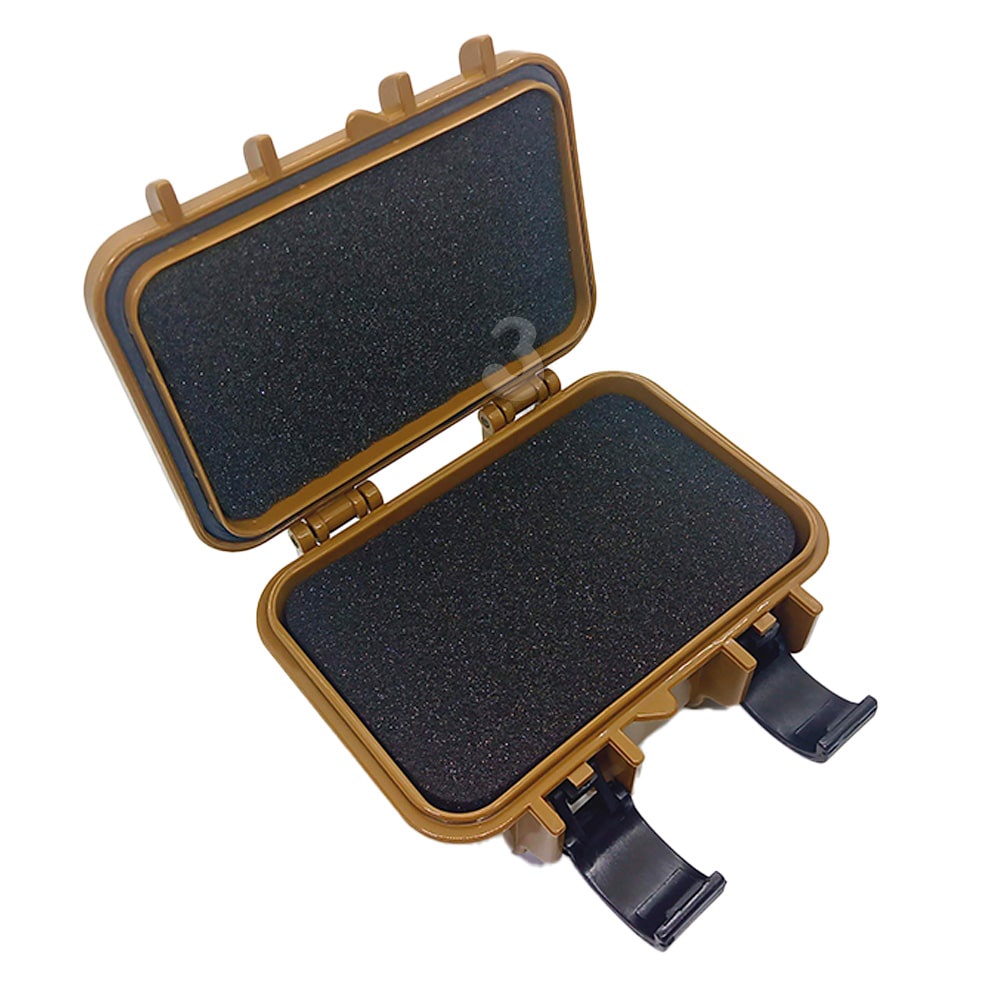 Caixa Maleta Case Rígido Estojo Hd Maleta Resistente Água Bege com ...