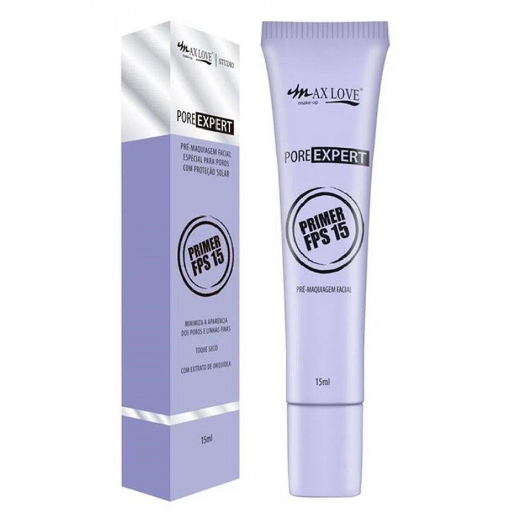 Max Love - Primer Fps 15 Pore Expert | Shopee Brasil